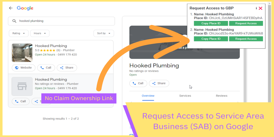 Request Access to Service Area Business (SAB) on Google - Saijo George