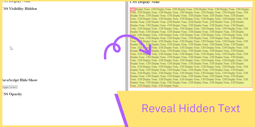 Reveal Hidden Text Online Bookmarklet 🫥 ️ 😐 - Saijo George