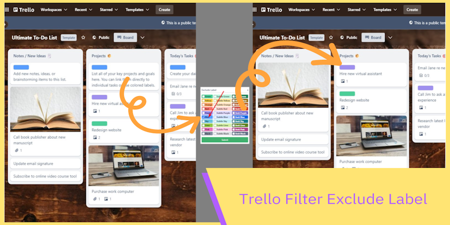 Trello Filter Exclude Label - Saijo George